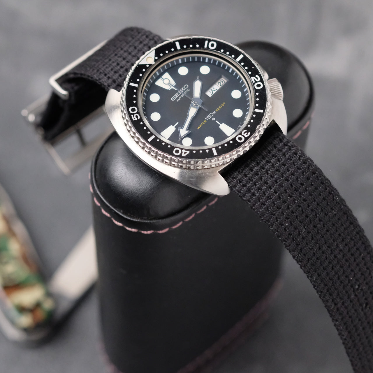 RSM VTG Mil Watch Strap - Black – RSM Watch Strap