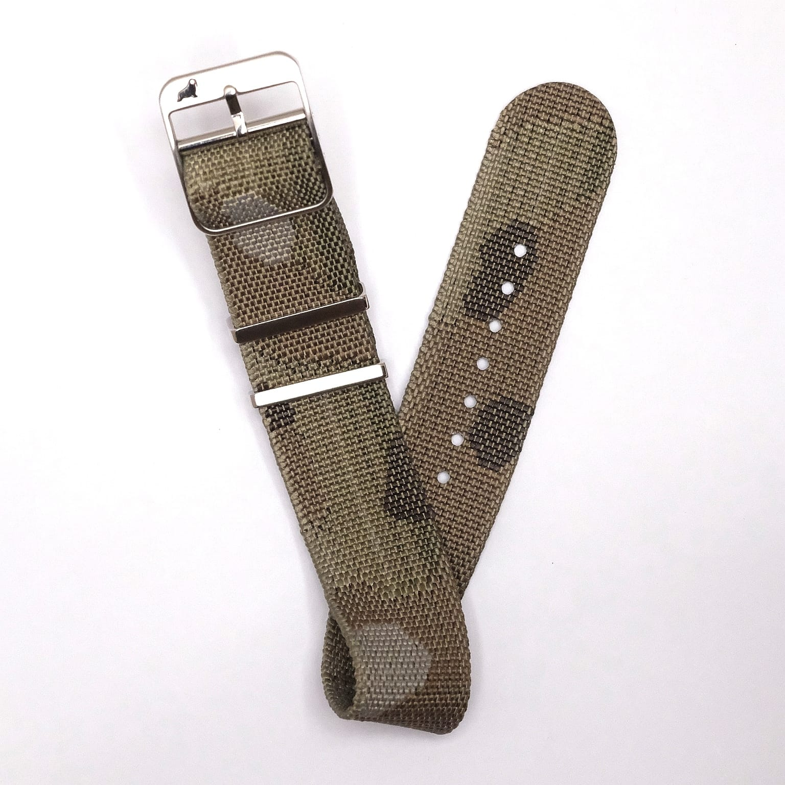 RSM Forest Camo Adjustable Single Pass Watch Strap – RSM Watch Strap